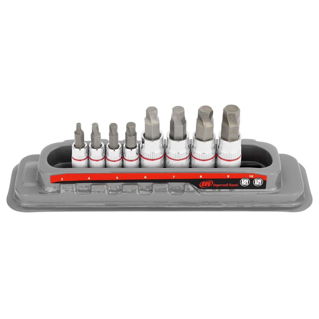 8 Pc. Tech Solutions Bit Socket Set - Metric – Ingersoll Rand Hand Tools